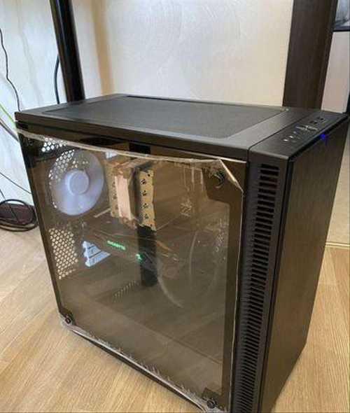 Пк micro ATX: i7-7700, GTX 1050 TI, 16GB, SSD 500G