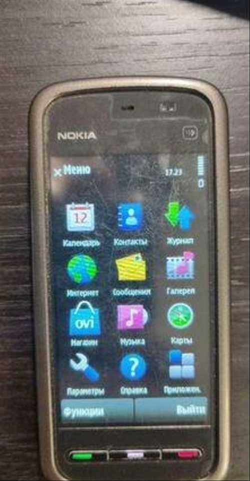 Телефон Nokia 5230 gps