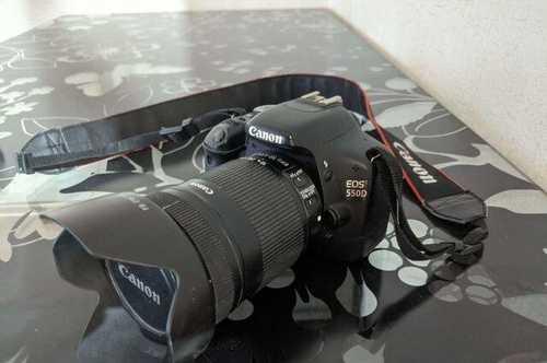 Canon 550d+18-135