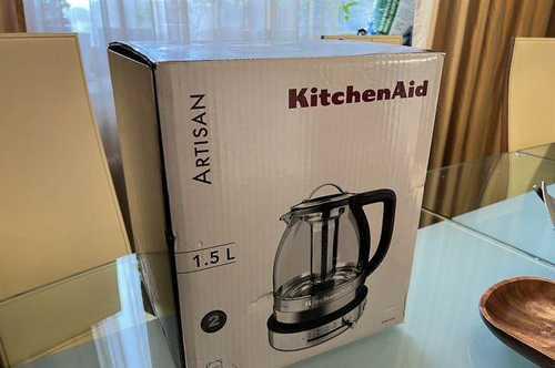 Чайник kitchenaid 5KEK1322SS artisan стеклянный