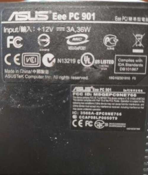 Нетбук asus eee pc 901