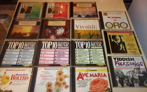 Музыкальные диски CD, классика, США и Германия