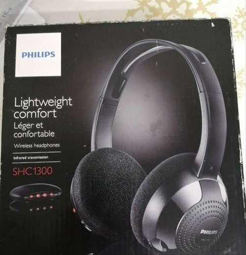 Инфракрасные наушники philips shc1300