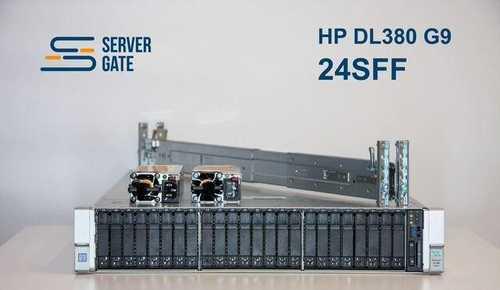HP DL380 Gen9 24SFF 2x E5-2680v3 192GB 440