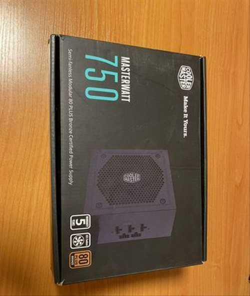 Блок питания Cooler Master MasterWatt 750 MPX-7501