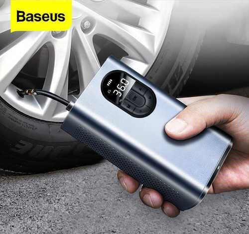 Портативный насос Baseus 7500mAh авто/мото/вело