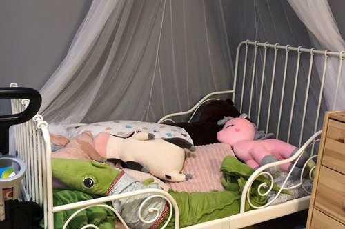 Детская растущая кровать IKEA