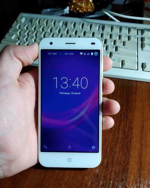ZTE Blade S6, белый