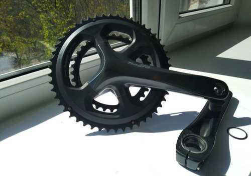 Шатуны Shimano Tiagra 50-34mk 2x10 б/у 1 сезон