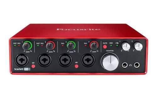 Focusrite Scarlett 18i8 2nd Gen USB - аудио интерф