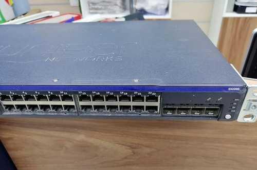 Коммутатор Juniper EX2200-24T-4G