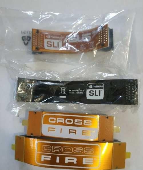 SLI и CrossFire мостики