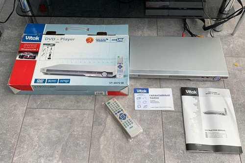 Dvd плеер с usb Vitek VT-4075 SR. DVD Player