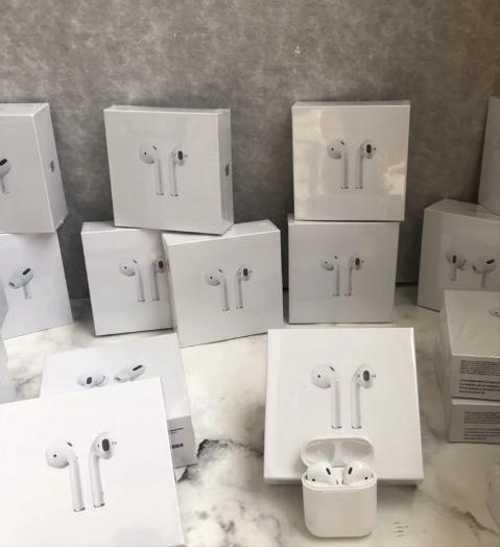 Наушники AirPods 2 LUX и AirPods PRO LUX