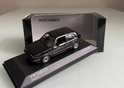 Модель volkswagen golf II GTI 1/43 minichamps