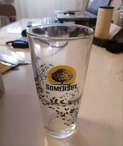 Стакан, бокал Somersby (новые) для сидра, напитков