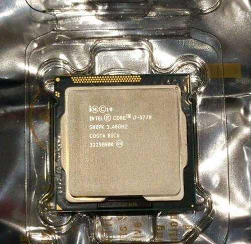 Core i7 3770s. Чип i7 3770.