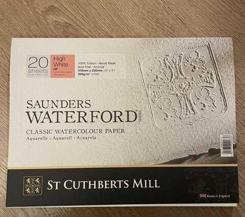 Блок для акварели Saunders Waterford HP High White