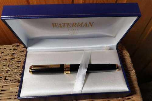 Ручка роллер Waterman Exception Slim Black GT 23k
