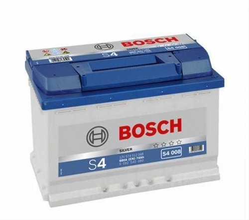 Аккумулятор Bosch S4 12V Silver 74 A/ч