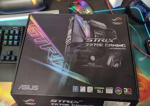 Материнская плата Asus Rog Strix H270F gaming