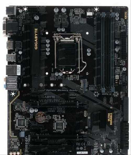 I5 7500 + gigabyte GA-B250-HD3