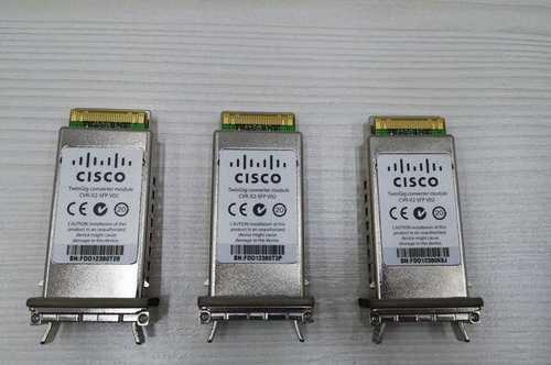 Конвертер модуль переходник Cisco CVR-X2-SFP новые