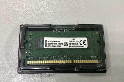 Память для ноутбука Kingston 8 GB DDR3L 1600Mhz