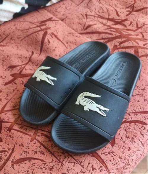Шлепанцы мужские lacoste