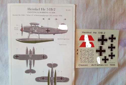 1/48 Декали на самолеты в масштабе 1/48