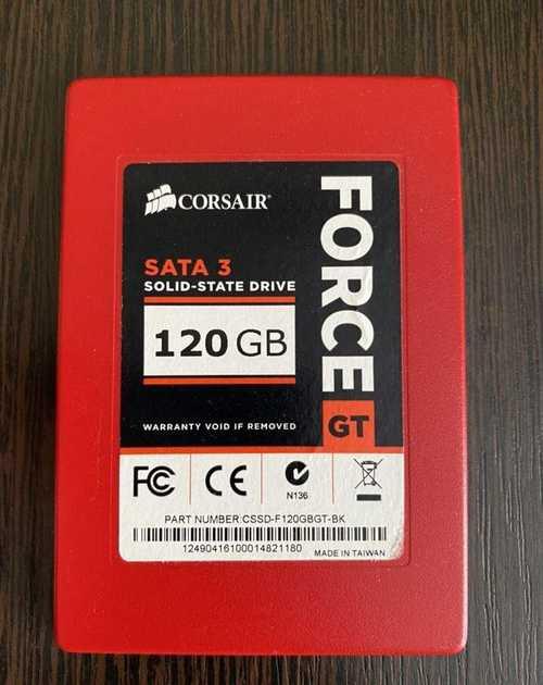 Жесткий диск SSD Corsair Force GT 120Gb