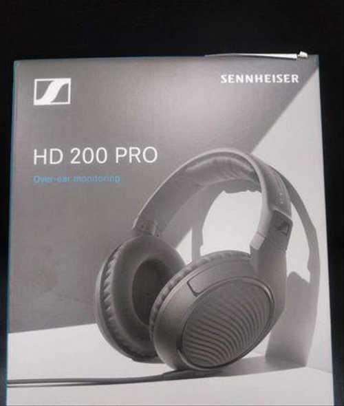 Наушники накладные Sennheiser HD 200 Pro
