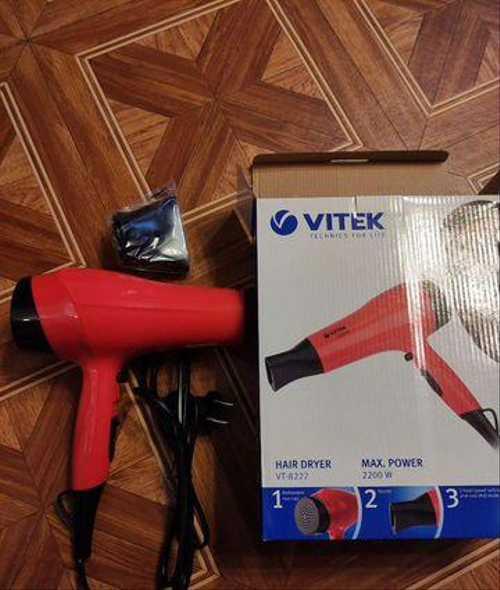 Фен Vitek VT-8227 2200Вт новый