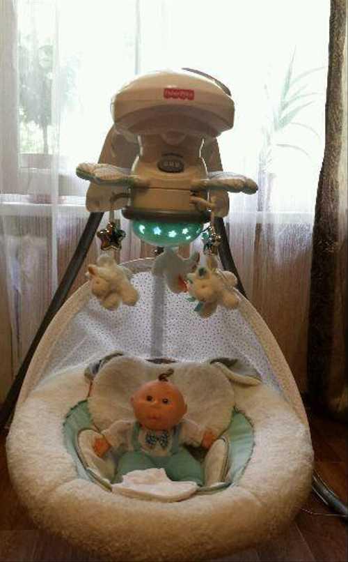 Электронные качели Fisher Price от 0 месяцев