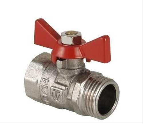 Кран шаровой вр/нр "бабочка" valtec compact