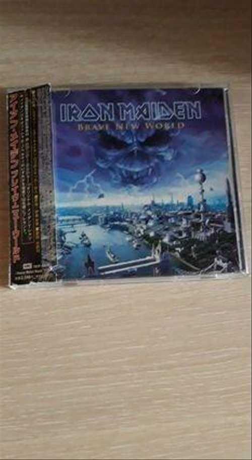 CD диск Iron maiden "Brave new world" 2000 (Japan)