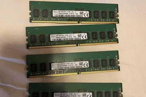 Оперативная память SK Hynix 4GB DDR4 1Rx8 PC4-2133