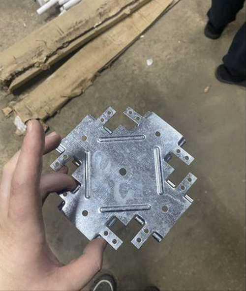 Косынки металлические для гипсокортона (крабы)