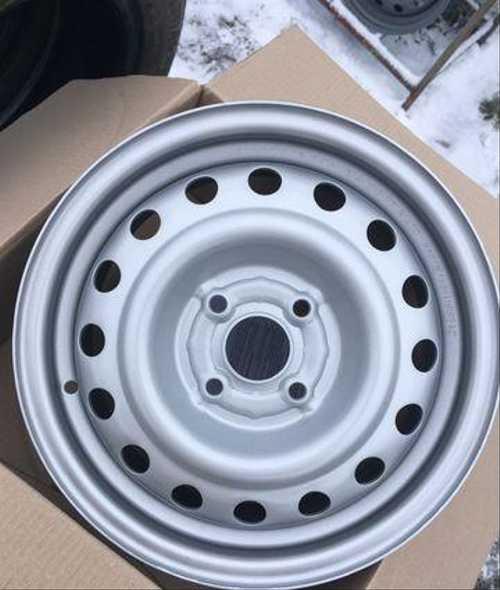 R14 новые диски на Hyundai 4/100