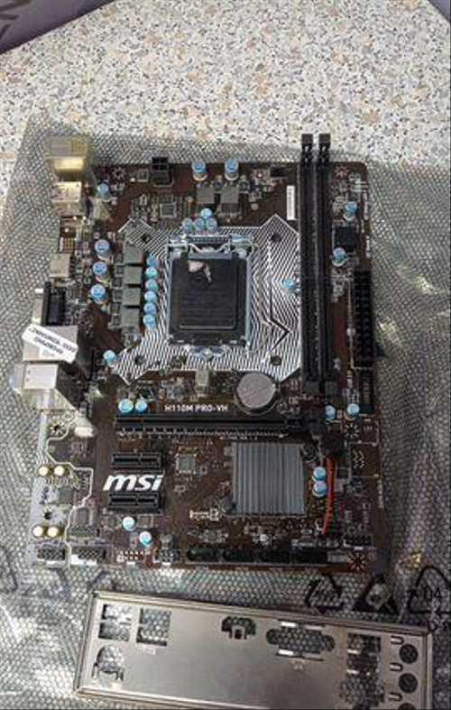 Материнская плата S1151v1 MSI H110M PRO-VH
