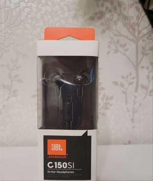 Наушники JBL c150si новые