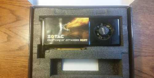 Видеокарта zotac GeForce GTX 285 AMP Edition, 1Гб