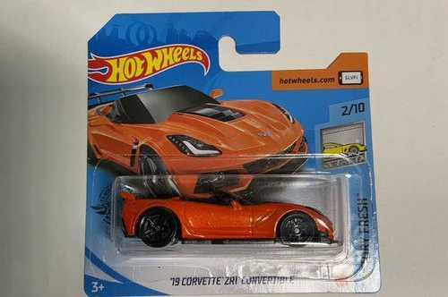 Hot wheels Corvette ZR1 (запак, новый, 2021)