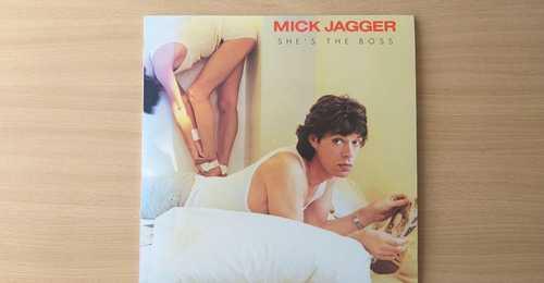 LP Mick Jagger "She's The Boss" (Japan) 1985 NM+
