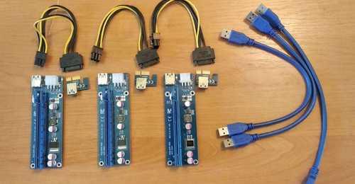 Райзер PCI-E Riser PCI E Express 1X к 16X