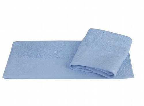 Махровое полотенце 100x150 alice голубой