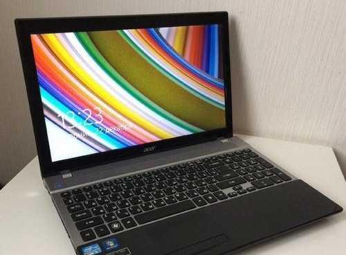 Мощнецкий ноутбук Acer на Intel core i7 V3-571G