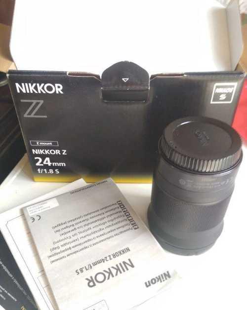 Объектив Nikon Nikkor Z 24mm f/1.8S