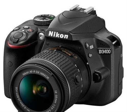Фотоаппарат зеркальный Nikon D3400