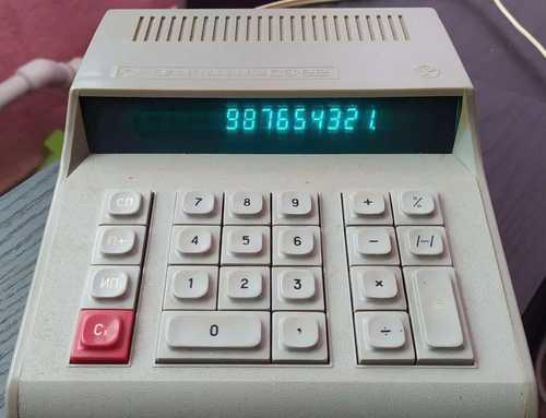 Калькулятор СССР электроника С3-22